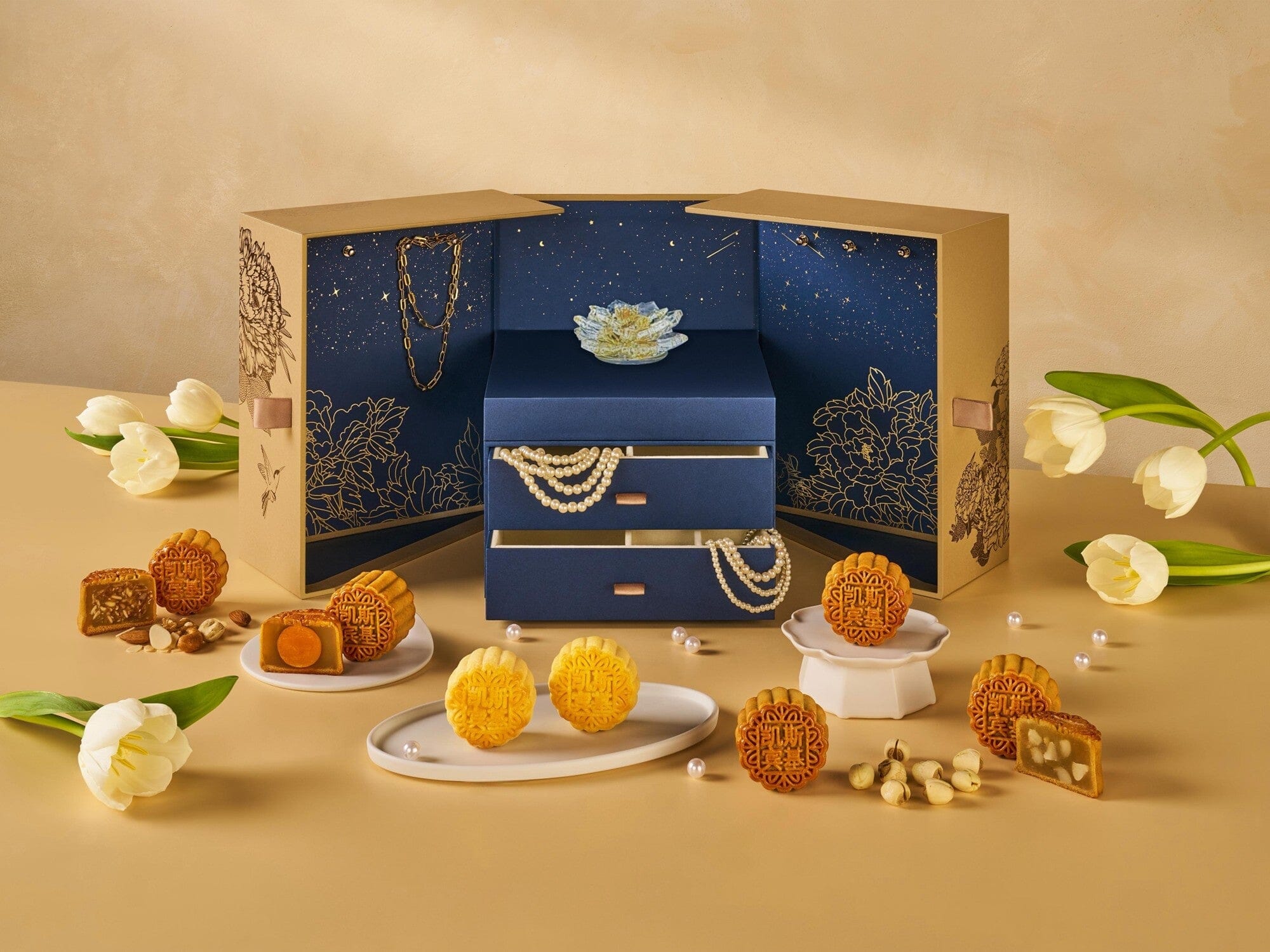 Mini Baked Mooncakes 2025 l The Capitol Kempinski Hotel Singapore